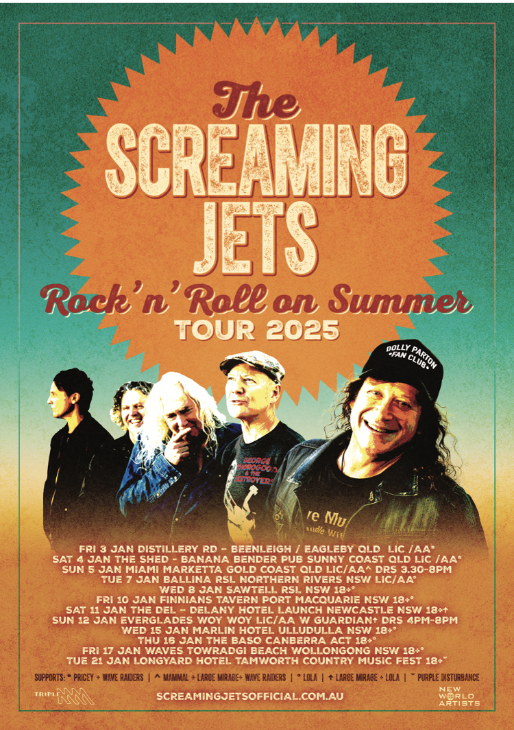 THE SCREAMING JETS Announce Summer Tour | HEAVY Magazine