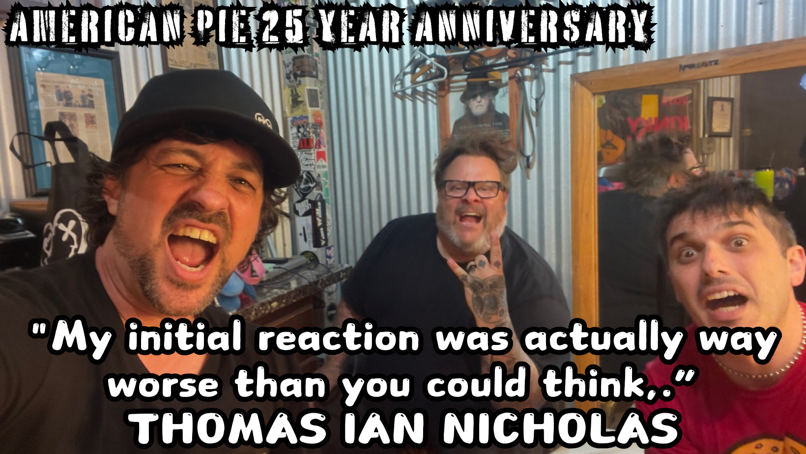 Celebrating 25 Years Of AMERICAN PIE Down Under With Star THOMAS IAN ...
