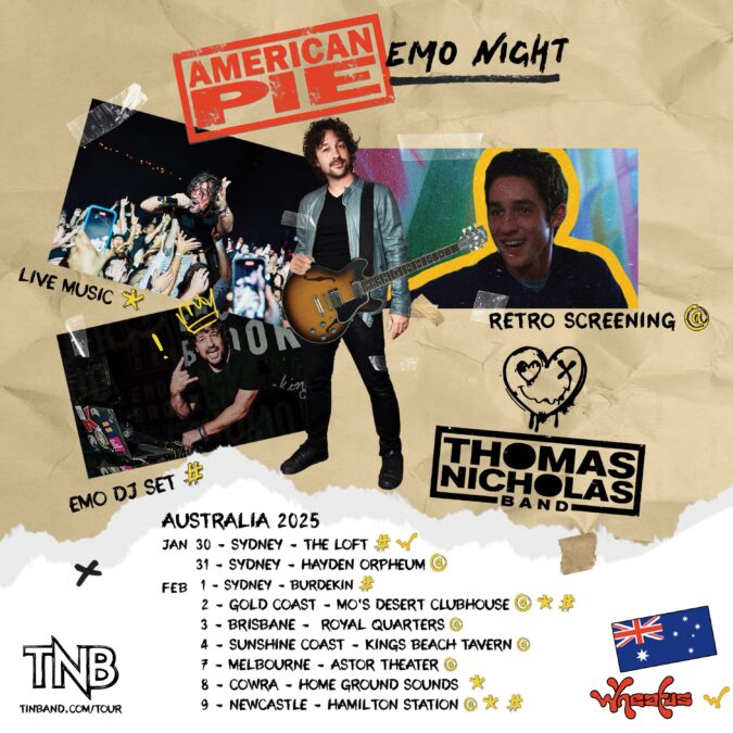 Celebrating 25 Years Of AMERICAN PIE Down Under With Star THOMAS IAN ...