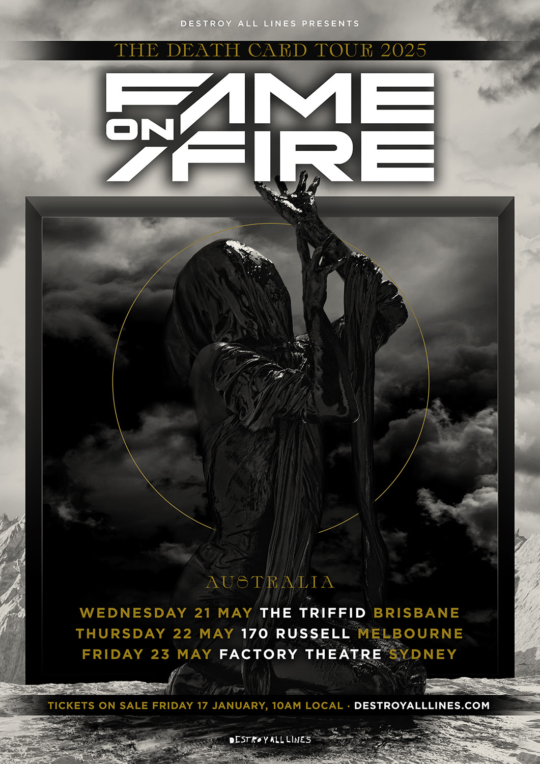 FAME ON FIRE Announce Debut Australian Tour | HEAVY Magazine
