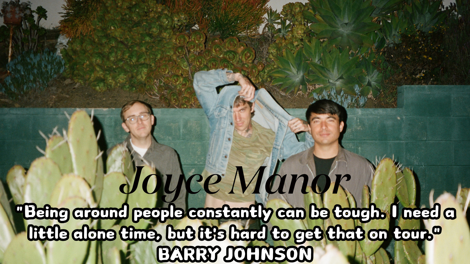 BARRY From JOYCE MANOR Talks Australian Tour With THE WONDER YEARS And ...