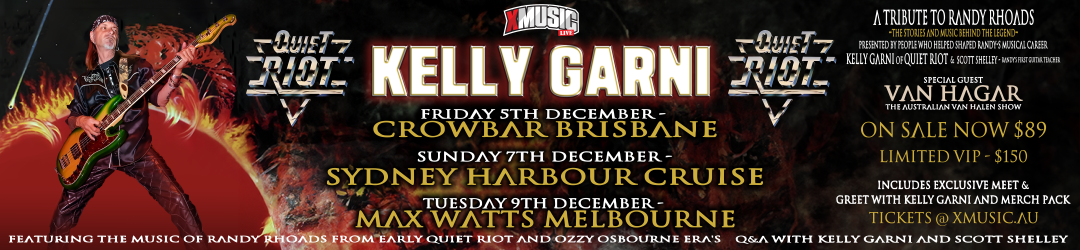 Paying Tribute To RANDY RHOADS Down Under With KELLY GARNI From QUIET ...