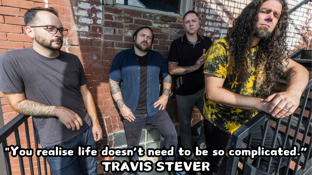 TRAVIS STEVER on Balancing COHEED AND CAMBRIA With L.S. DUNES | HEAVY ...