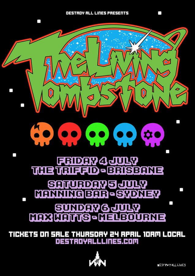 THE LIVING TOMBSTONE Announce Australian Tour | HEAVY Magazine