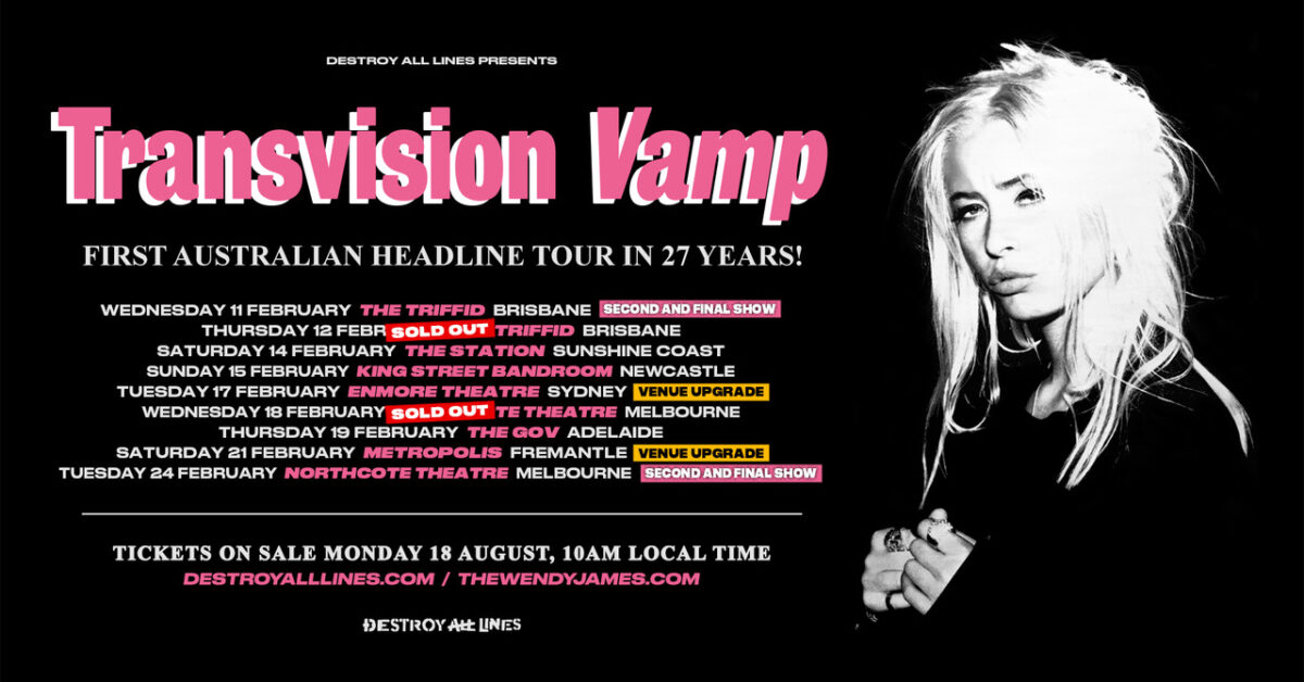 TRANSVISION VAMP Announce Venue Upgrades, New Dates | HEAVY Magazine