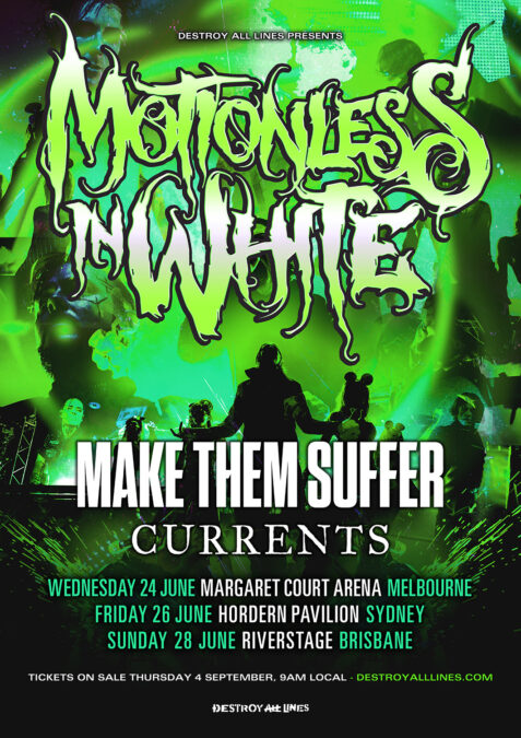 MOTIONLESS IN WHITE Announce Australian Tour | HEAVY Magazine