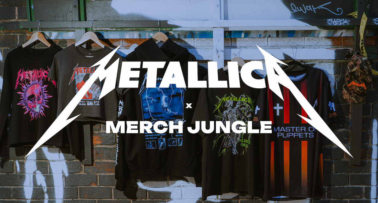 Australian Merch Company Launches Exclusive Official METALLICA Range ...