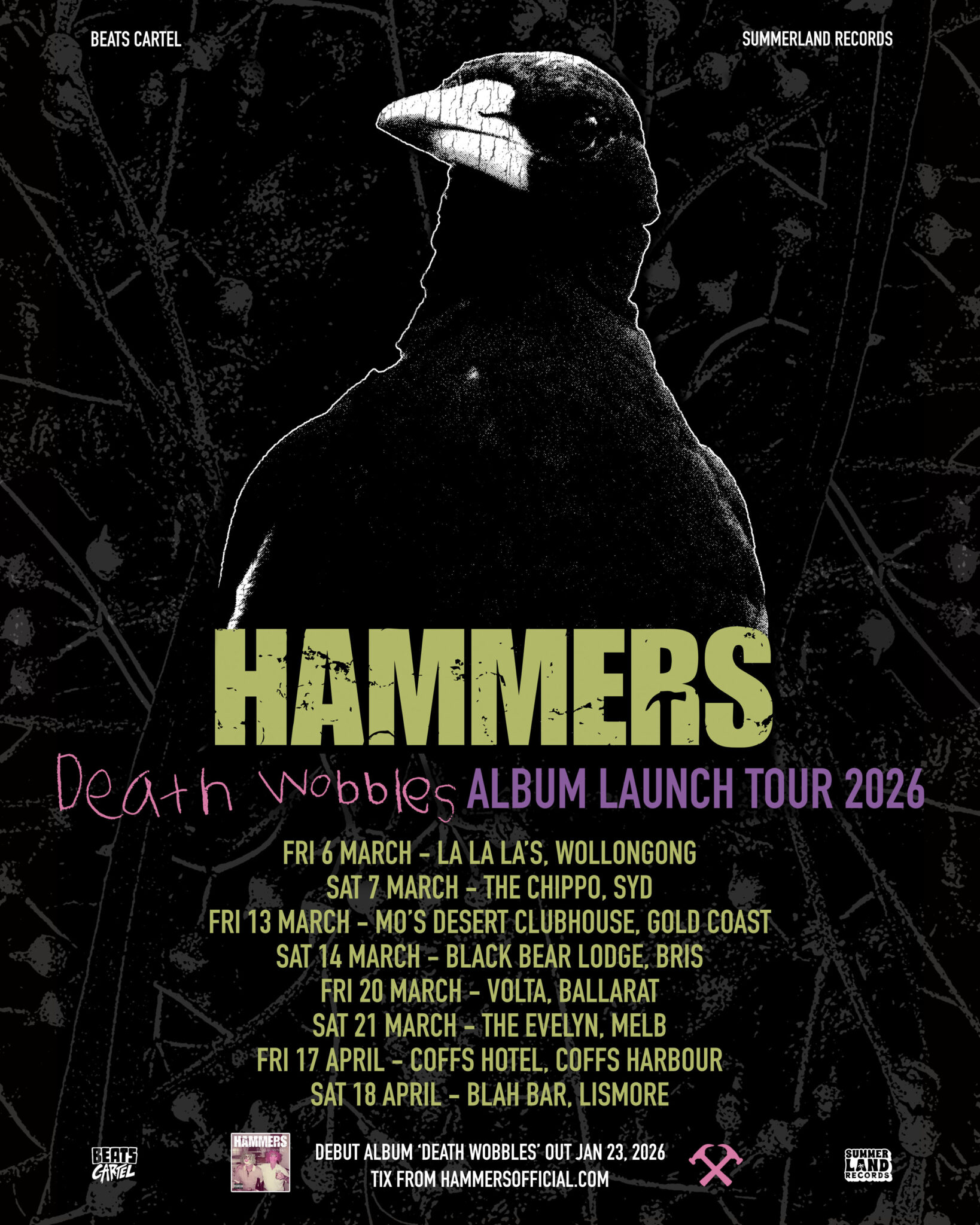HAMMERS: 'Death Wobbles' | HEAVY Magazine