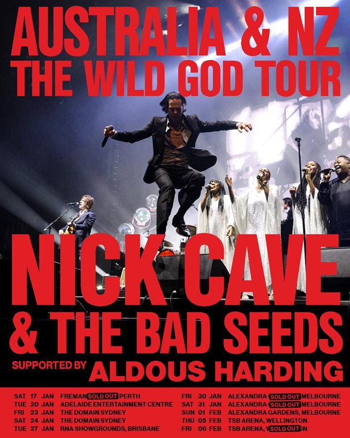 NICK CAVE & THE BAD SEEDS Kickstart THE WILD GOD TOUR | HEAVY Magazine